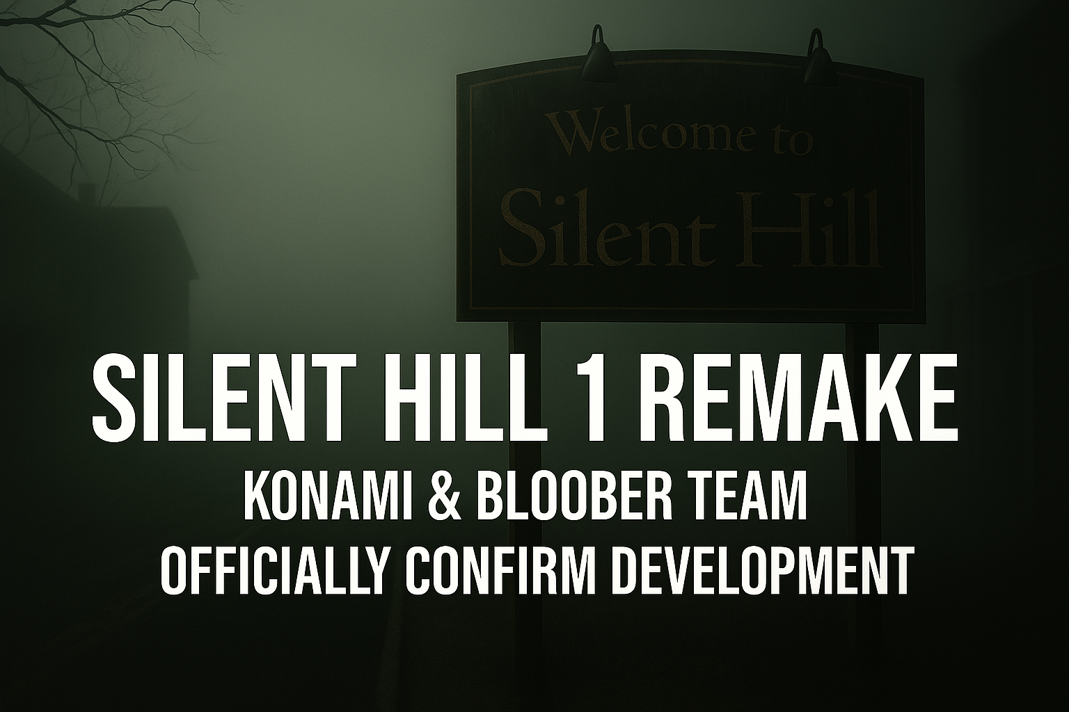 Silent Hill 1 Remake: Konami & Bloober Team Officially Confirm ...